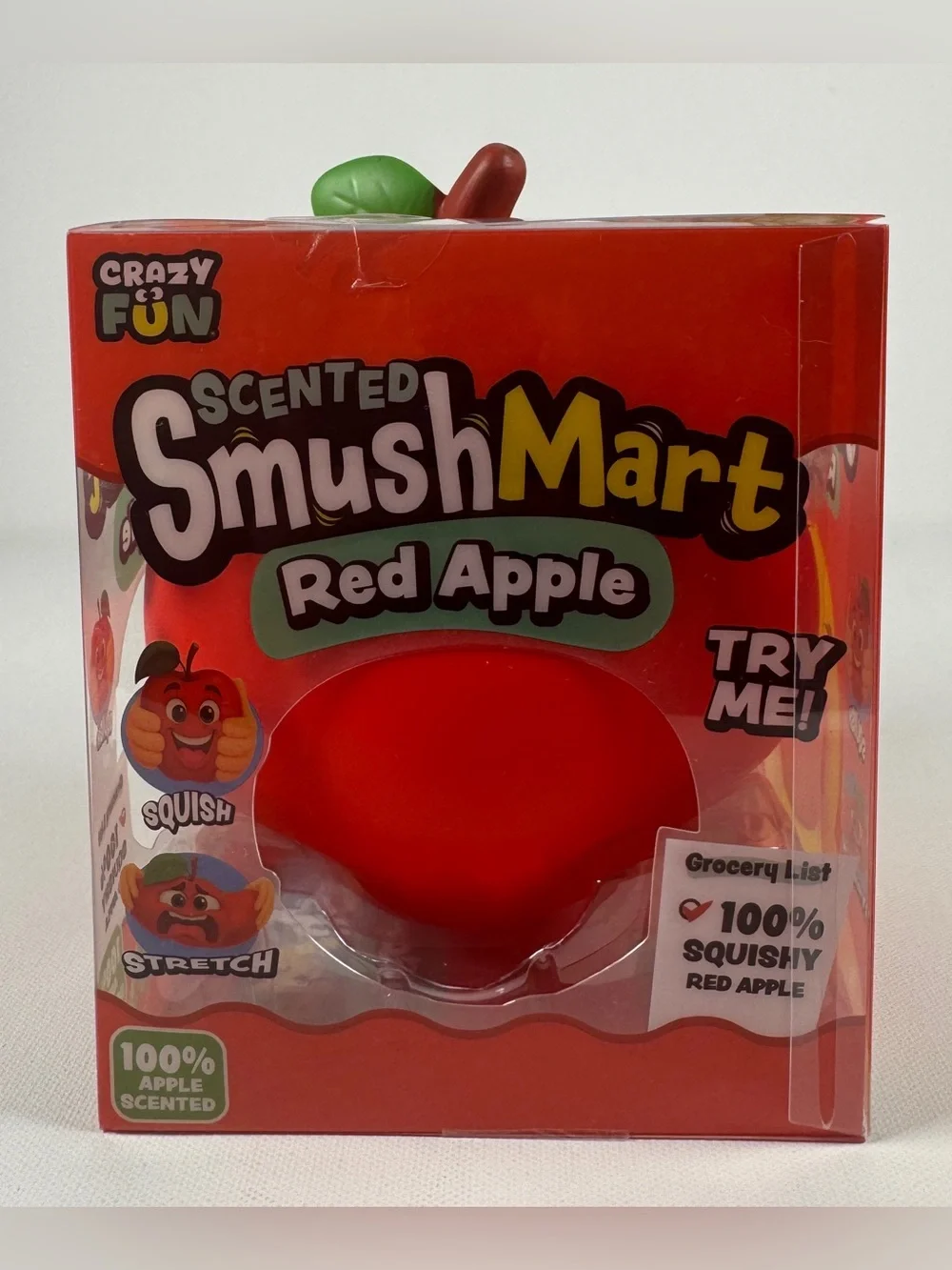 Crazy fun | Toys | Crazy Fun Rms Smushmart Scented Red Apple Squishy ...